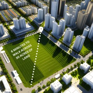 How big is thirty acres of land? | Spatiality Blog